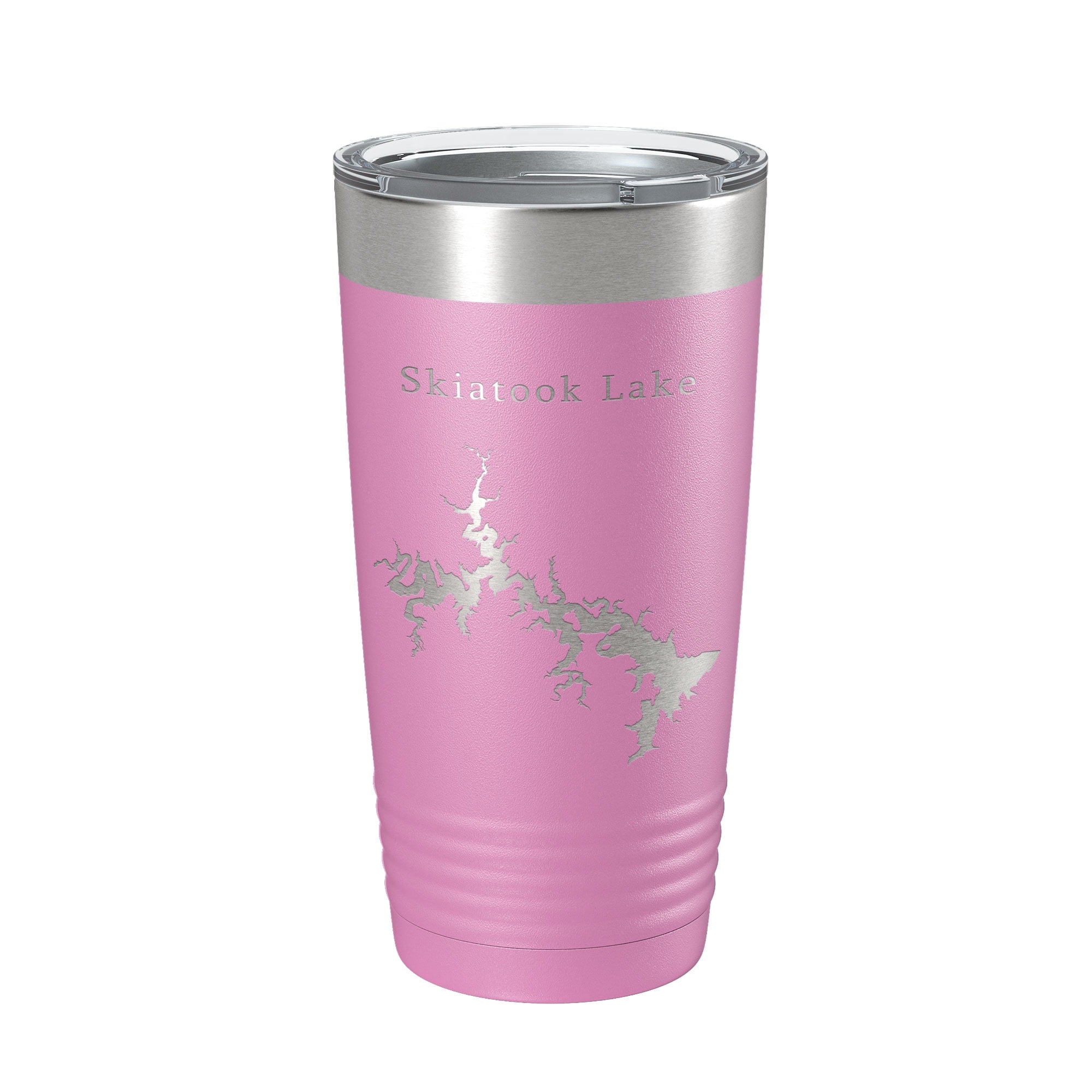 Skiatook Lake Map Tumbler Travel Mug Insulated Laser Engraved Coffee ...