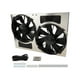 Derale Performance 16826 Gray/Black High Output Dual Radiator Fan ...