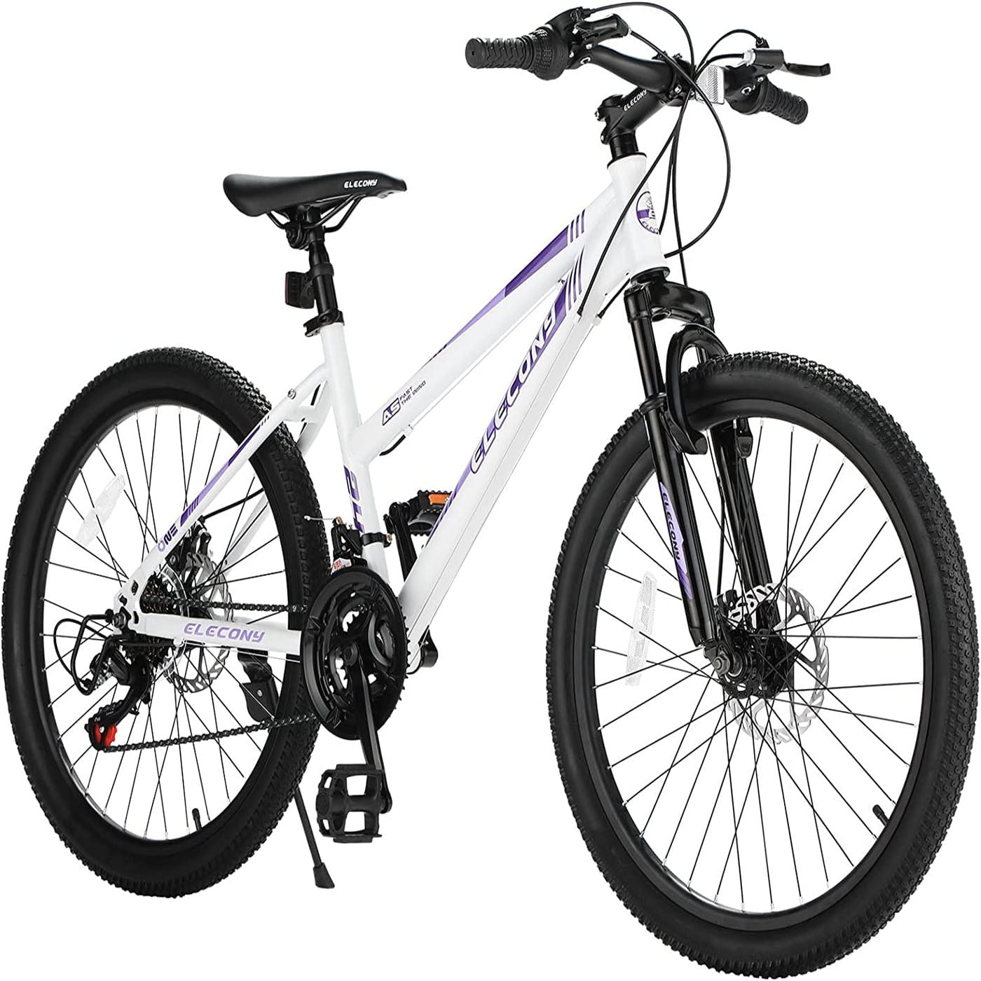 26 Inch Mountain Bike, Shimano 21 Speed Drive, Dual Dis Brake, Front ...