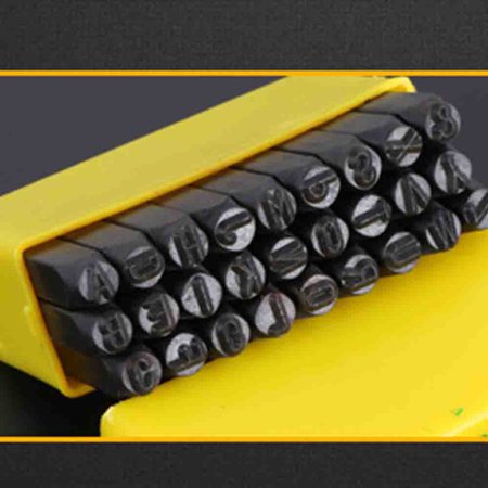 Digital Steel Code Digital Stamps Mark Punch Die From Number Letter ...