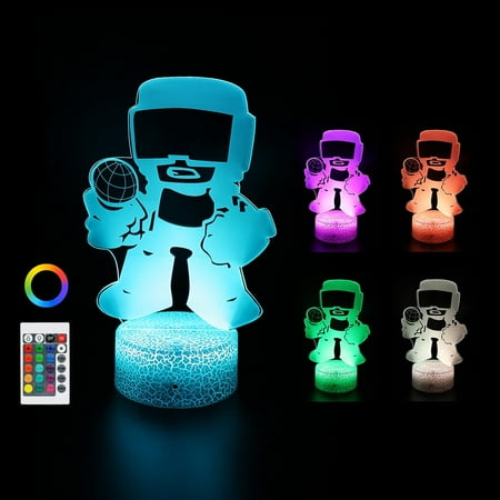 FNF Friday Night Funkin Smart Led Night Lights, 3D Illusion 16 Colors ...
