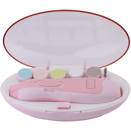 NETSENG Baby Electric Nail File, Battery Operated Toddler Nail Clipper ...