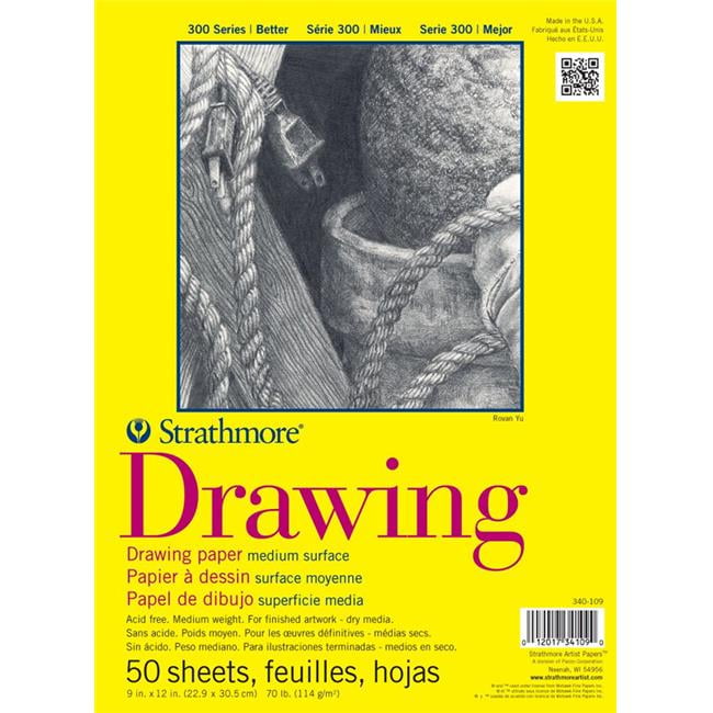 Click here for Strathmore Drawing Paper Pad Tape Bound 14X17-70lb... prices