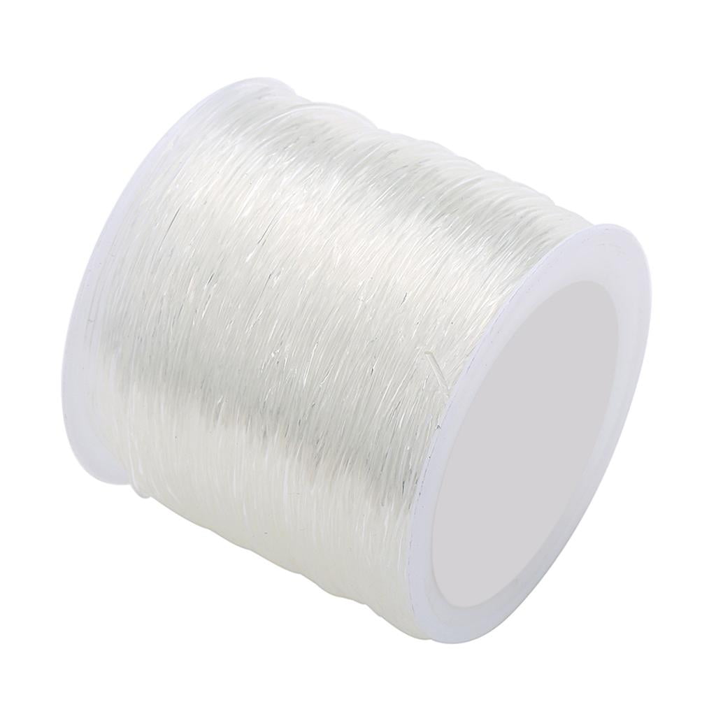 100 Meters Crystal Stretchy Thread .6mm - Walmart.com