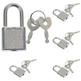 5 Sets of Plastic Treasure Box Locks with Key Kids Toy Box Padlocks ...