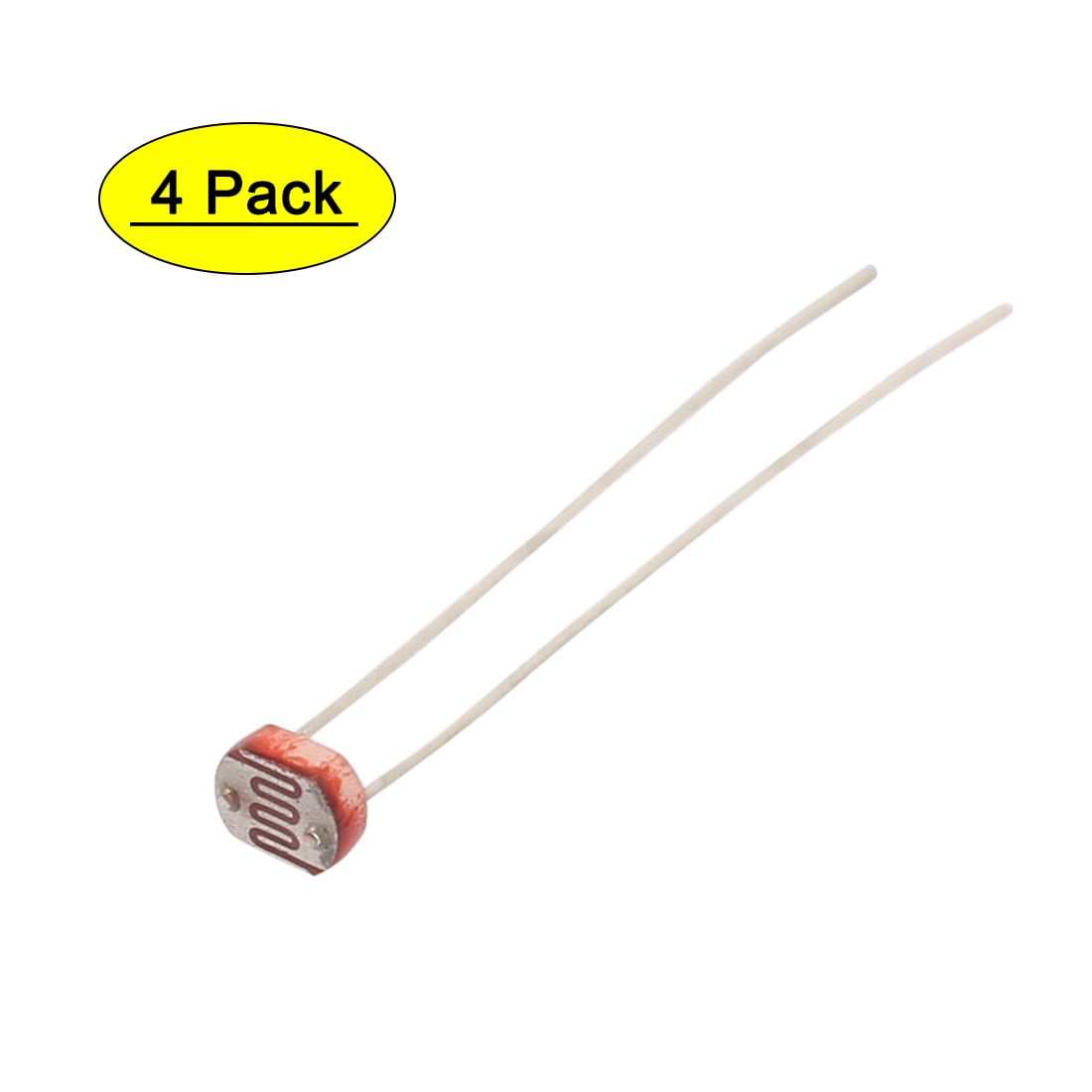 4Pcs 5516 Photoresistor LDR CDS 5mm Light-Dependent Resistor Sensor ...