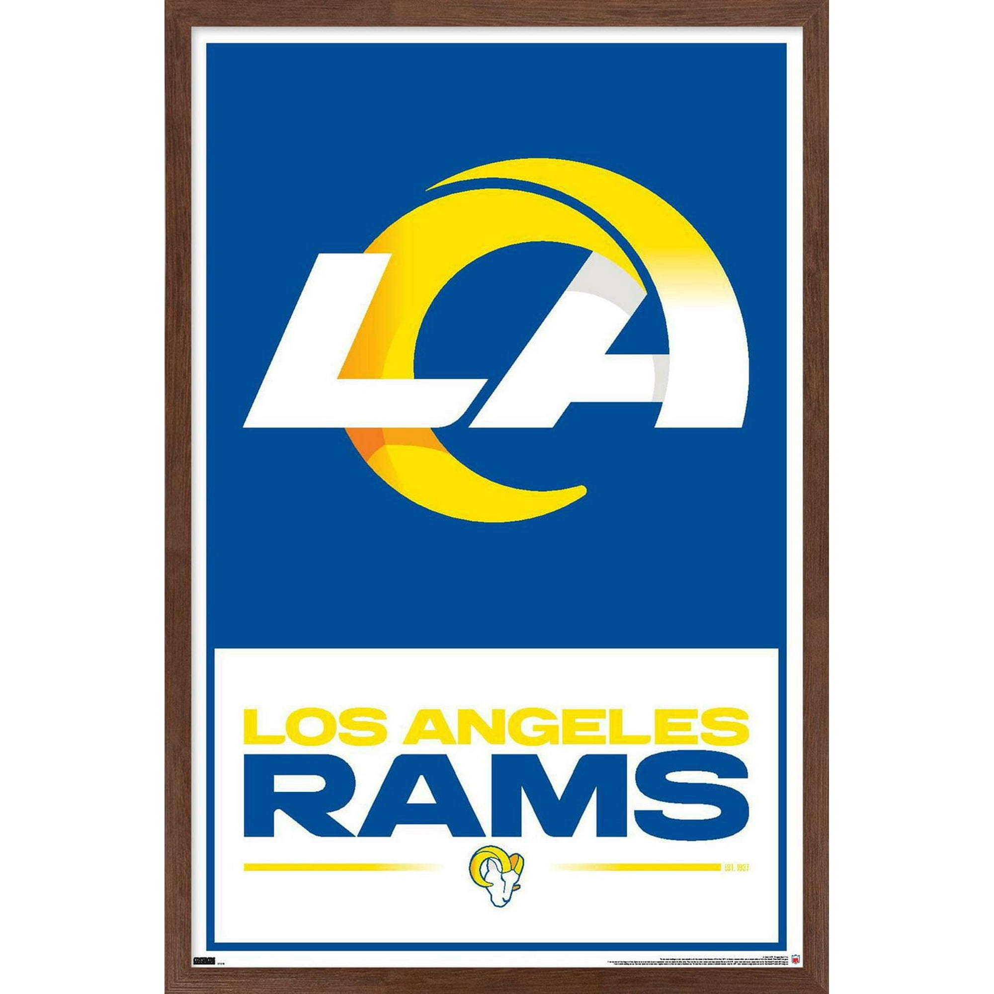 Click here for Trends International Nfl Los Angeles Rams - Logo 2... prices