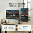 Dual Monitor Mount for 13-32 inch Screens, Adjustable Dual Monitor Arm ...