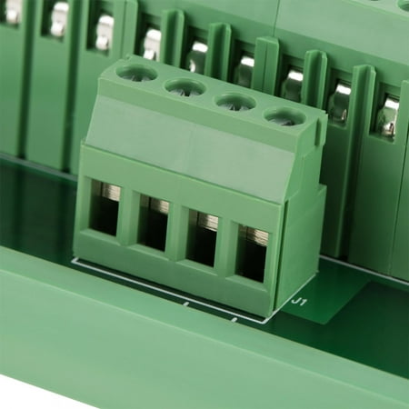 DIN Rail Module, 2 In 12 Out 12 Position Power Distribution Module ...
