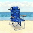 Backpack Beach Chairs for Adults Capacity 300 LBS high 5 Position Beach ...