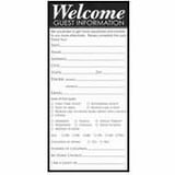 Guest Information Guest Cards, 50 ct - Walmart.com