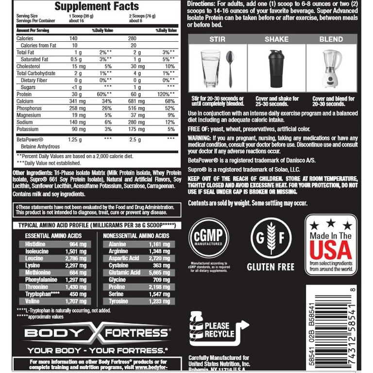 Body Fortress Super Advanced Whey Protein