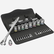 Wera Metric 1/4" Drive Speed Ratchet Set (42-Piece Set) - Walmart.com