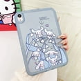6 Styles Cute Cartoon Character iPad Case, Clear Shockproof Protective ...