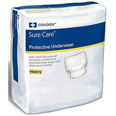 Sure Care Ultra Disposable Underwear Pull On with Tear Away Seams X ...