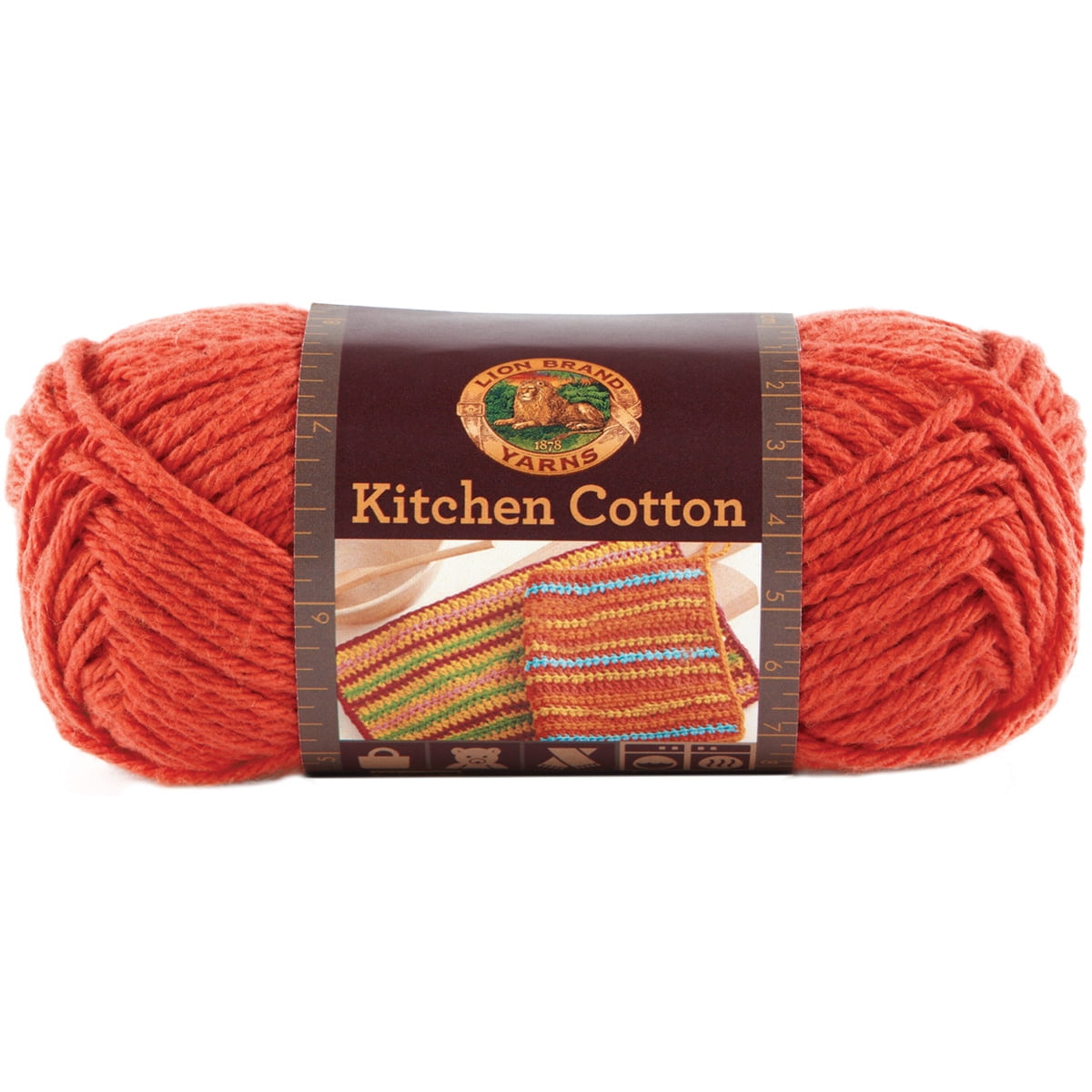 Kitchen Cotton Yarn-Cayenne - Walmart.com
