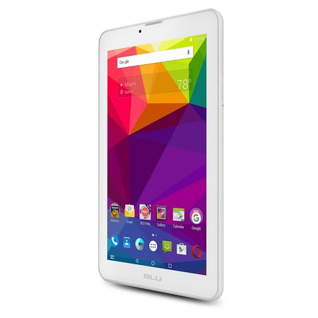 BLU Touchbook M7 7" 8GB Tablet Android 5.1 Lollipop, White - Walmart.com