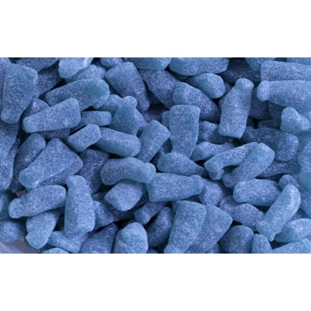 BLUE SOUR GUMMY COLA BOTTLES, 5LBS - Walmart.com