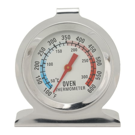 Oven Thermometer Single Scale Stainless Steel Cooking Temperature Meter ...