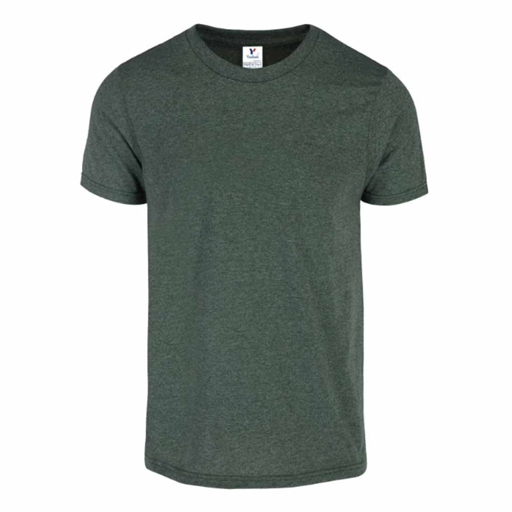 Playera para Caballero Yazbek Color Verde Bosque Jaspe Tamaño Grande ...