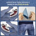 5 Pcs Iron on Patches for Jeans 3.7 x 5 Inch 5 Colors Iron-on Repair ...
