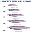 5Pcs Fishing Spoons Lures Metal Lures Baits Fishhooks Trout Casting ...