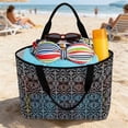 Black and White Mesh Beach Bag for Women Men,Large Beach Tote ...