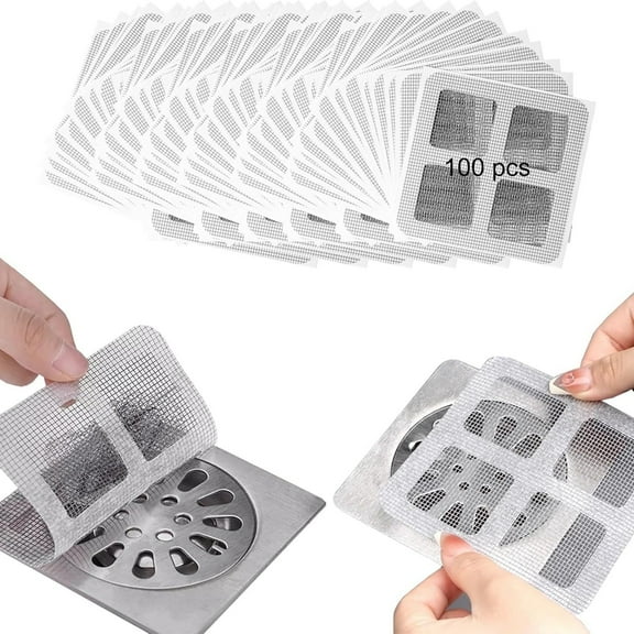 Disposable Hair Drain Stickers, Sewer Filter Screen, Bathroom, Laundry ...
