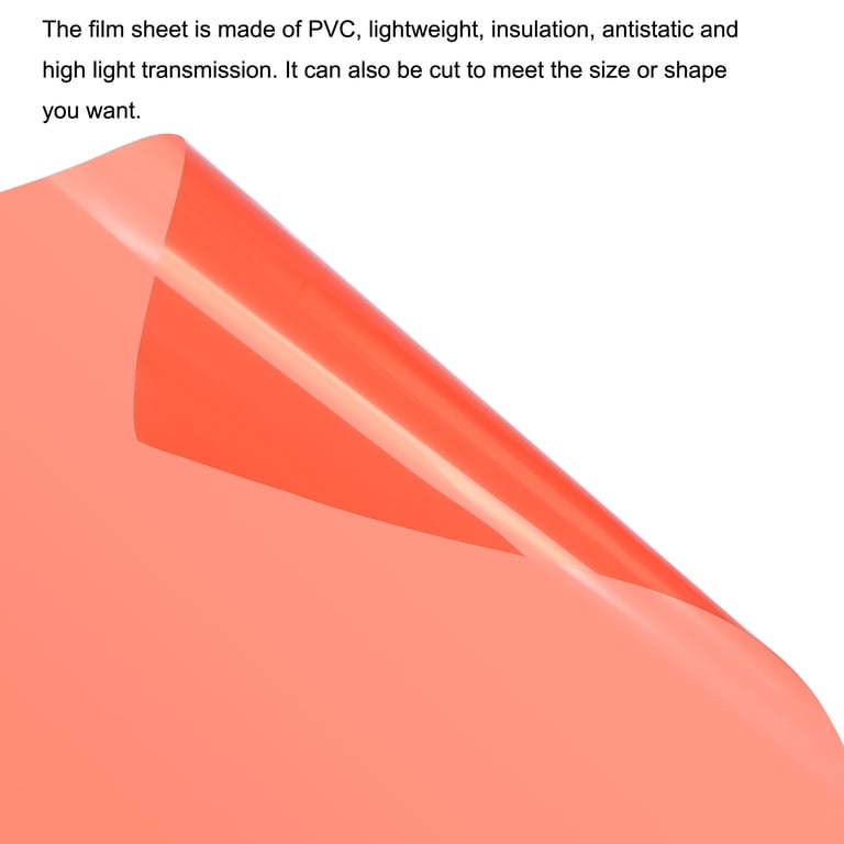 White Sheet MECCANIXITY Color Gel Filter Paper - 40x50cm Orange 85/85A ...