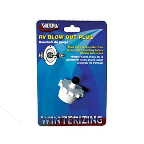 Valterra P23500VP RV Blow Out Plug White - Walmart.com