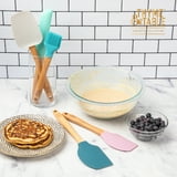 Thyme & Table Silicone Utensils, 5 Piece Set, Spatulas and Basting ...
