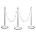 Tatco, TCO12400, Plastic Stanchions and Chains, 1 Each, White - Walmart.com