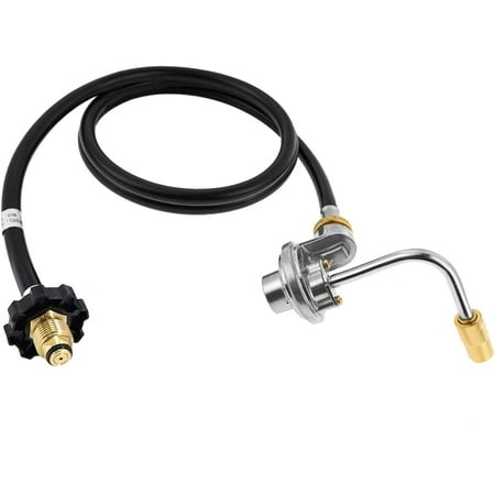 Griddle Regulator and 5FT Propane Adapter Hose Fit for Blackstone 17 ...