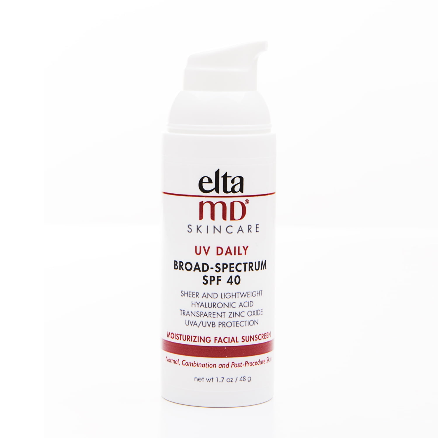Elta MD UV Daily Broad Spectrum SPF 40 Moisturizing Facial Sunscreen 1 ...