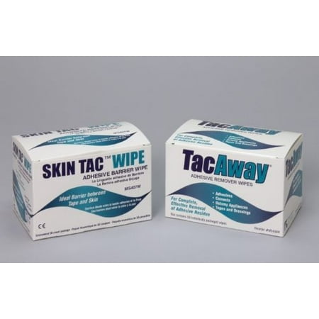 Torbot Skin Tac Adhesive Barrier and Remover Wipes Combo Pack - Walmart.com