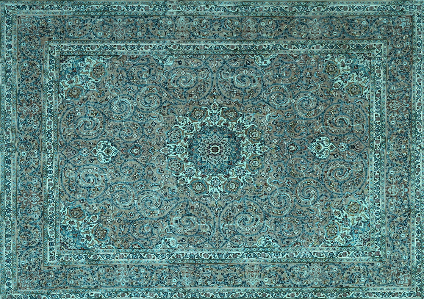Ahgly Company Indoor Rectangle Persian Light Blue Traditional Area Rugs ...