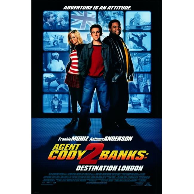 Posterazzi MOVAH5662 Agent Cody Banks 2-Destination London Movie Poster ...