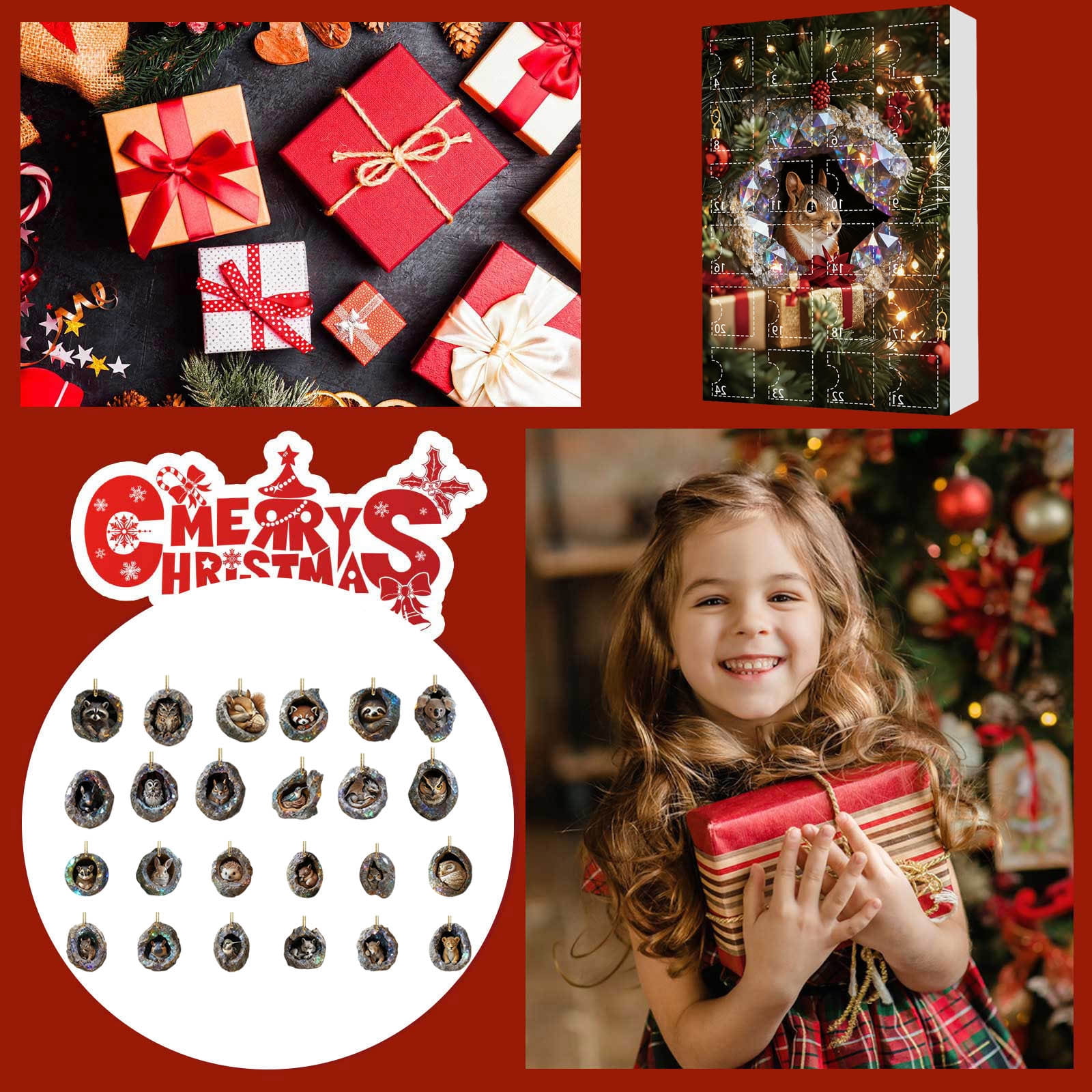 Click here for Vivavault Cute Animal Countdown Calendar 2025 - 24... prices