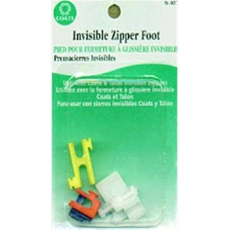 Coats - Thread & Zippers 81569 Invisible Zipper Foot-For C&C Article ...