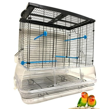 Large 36-inch Open Top Portable Hanging Travel Bird Flight Cage for ...