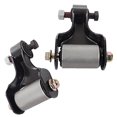Pair Front Leaf Spring Shackle Bracket Kit Compatible with Ford F-250 F ...