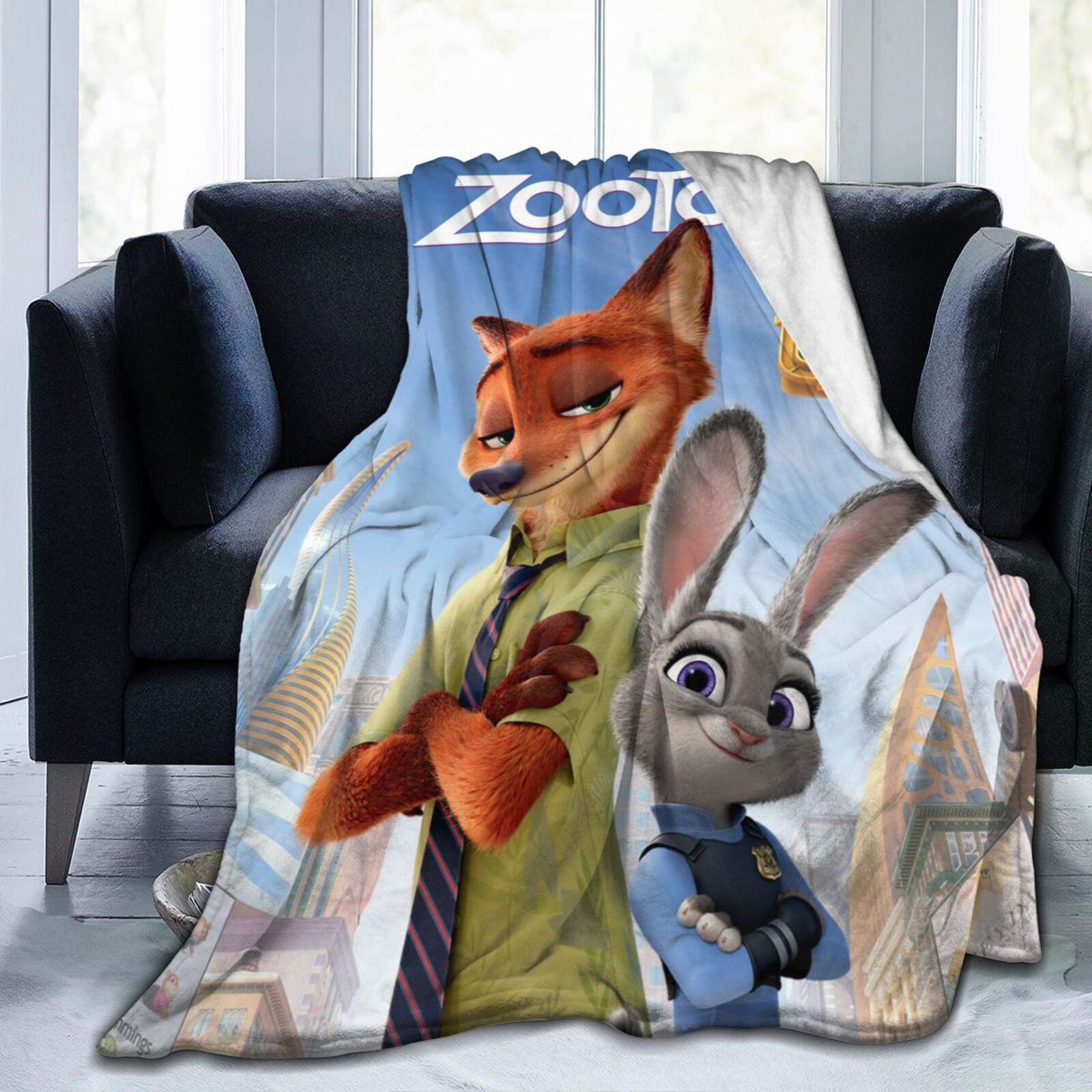 Click here for Ltyncd Ultra Soft Throw Plush Zootopia Bedding Fle... prices