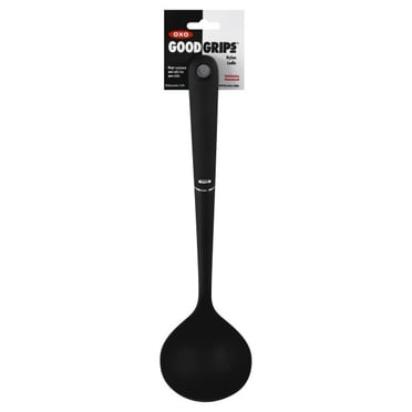 Orka OB120101 Silicone Ladle, Charcoal/Red - Walmart.com