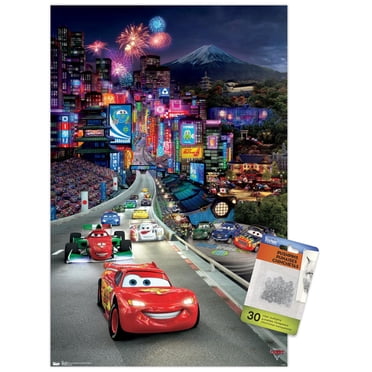 Disney Pixar Cars 2 - Group Wall Poster, 22.375" x 34" - Walmart.com