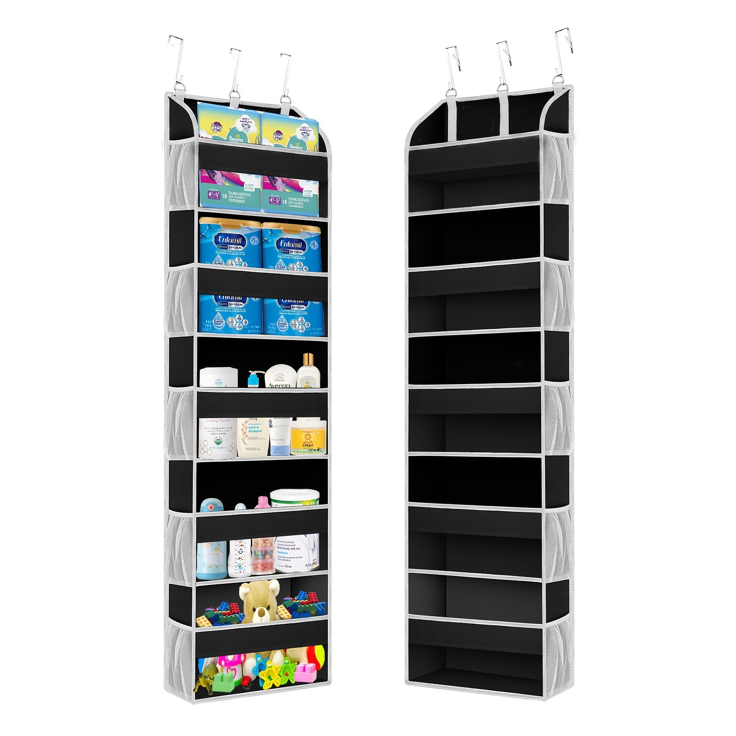 Click here for Grm 1pc Heavy Duty Over Door Organizer  Wall Mount... prices