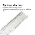 Hidden Sliding Door Barn Door Hardware Track Kit Translational Two-way ...
