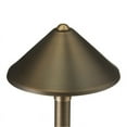 VOLT Conehead 12V Brass Path Light (7" Shade, 25" Tall) - Walmart.com