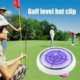 Golf Ball Marker with Cap Clip & Bubble Level, Round Golf Ball Markers ...