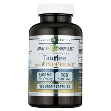 Spring Valley Taurine, 1000mg 100ct - Walmart.com