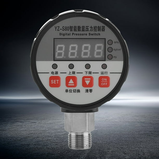 Pressure Controller,220V Digital Pressure Switch Digital Pressure Controller Pressure Switch ...